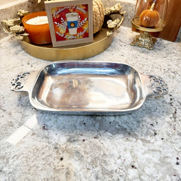 Vintage | Dining | Vintage Nambe Serving Platter Nambe 24 Midcentury ...